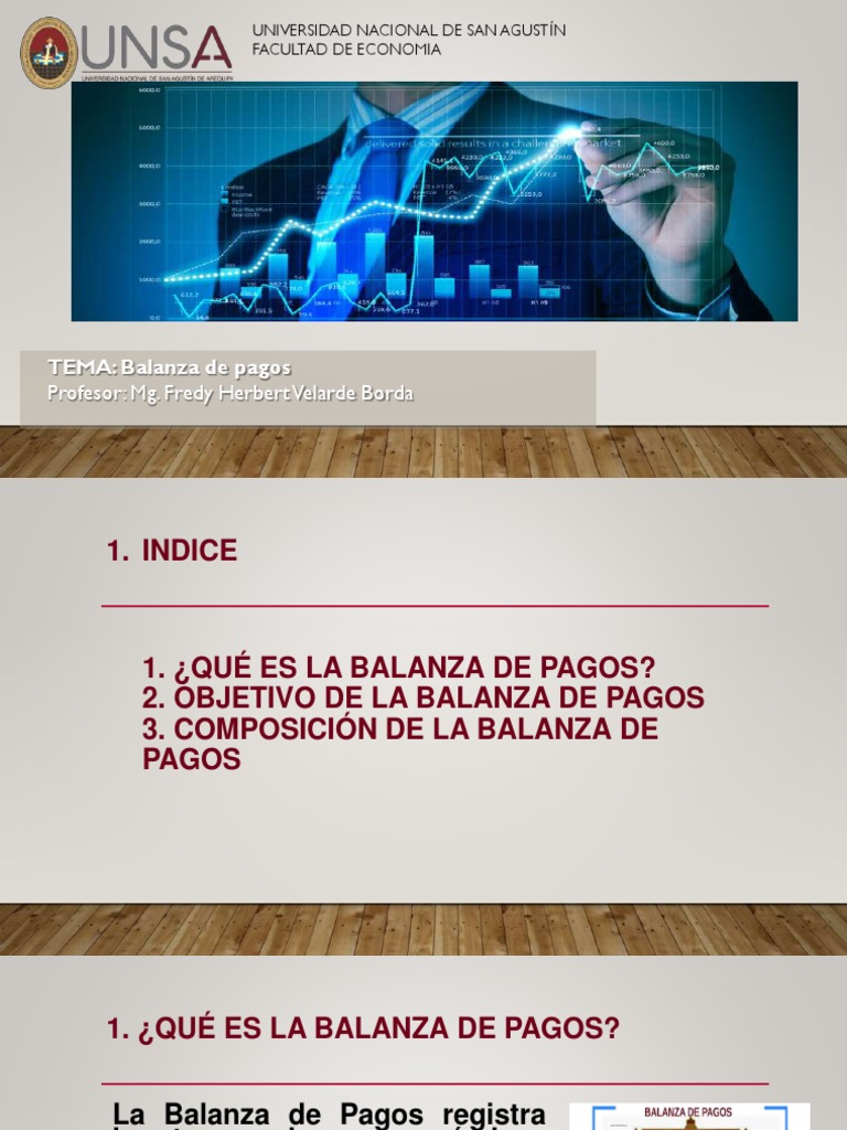 Balanza de Pagos: Definición y Estructura | PDF | Negocios | Política