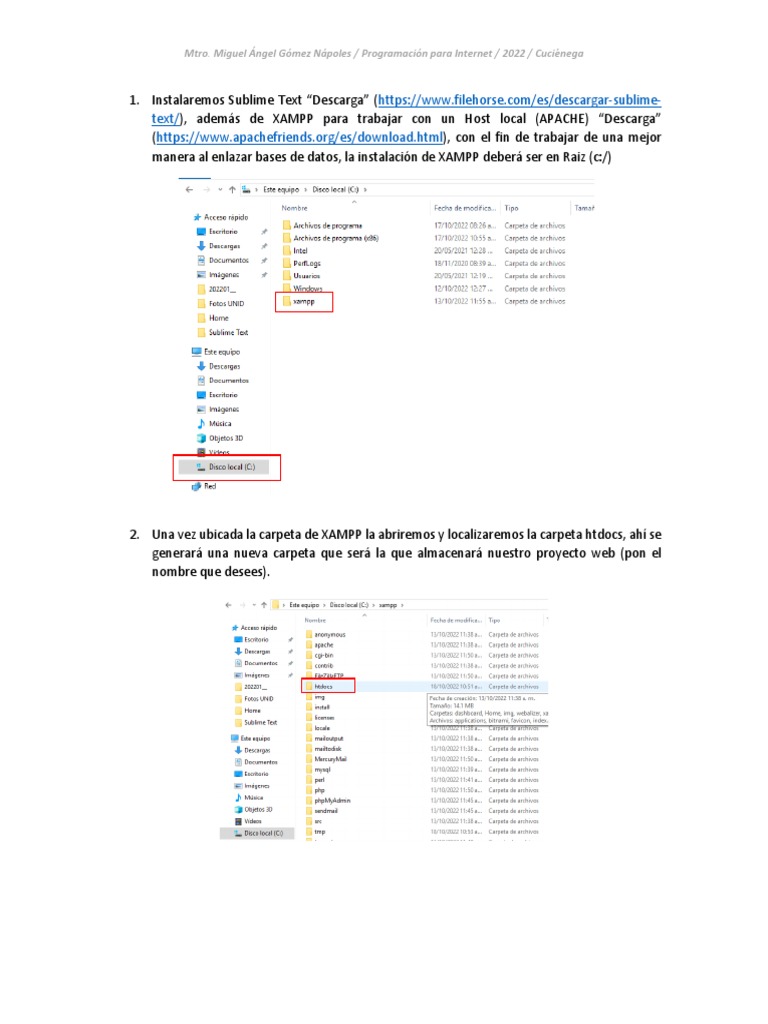 Pagina WEB Con Sublime Text & CSS | PDF | HTML | Hipervínculo Pagina WEB Con Sublime Text & CSS | PDF | HTML | Hipervínculo