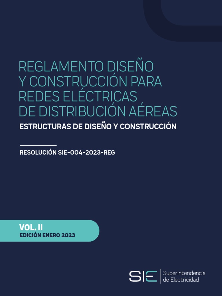 VOLUMEN II Estructuras de Diseno y Construccion NRD AE II | PDF | Distribución de energía ...