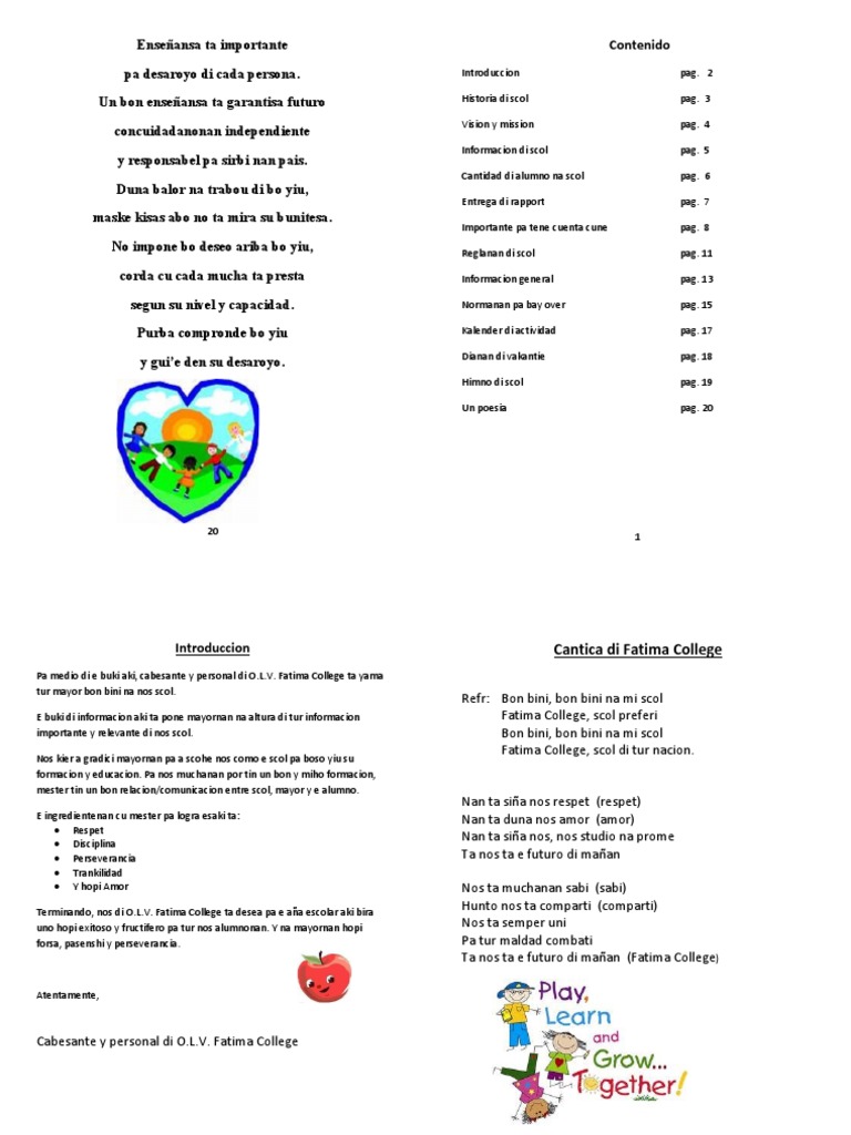 Informatie Boek 2023-2024 | PDF