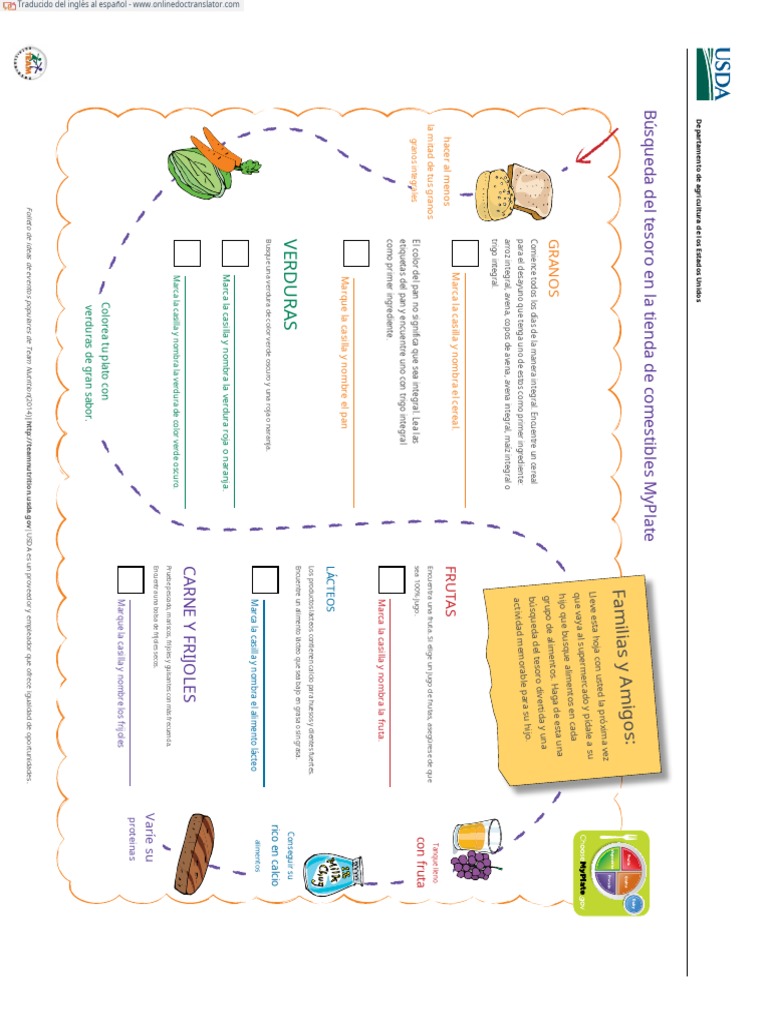 La Busqueda Del Tesoro - Alimentación | PDF | Vegetales | Alimentos
