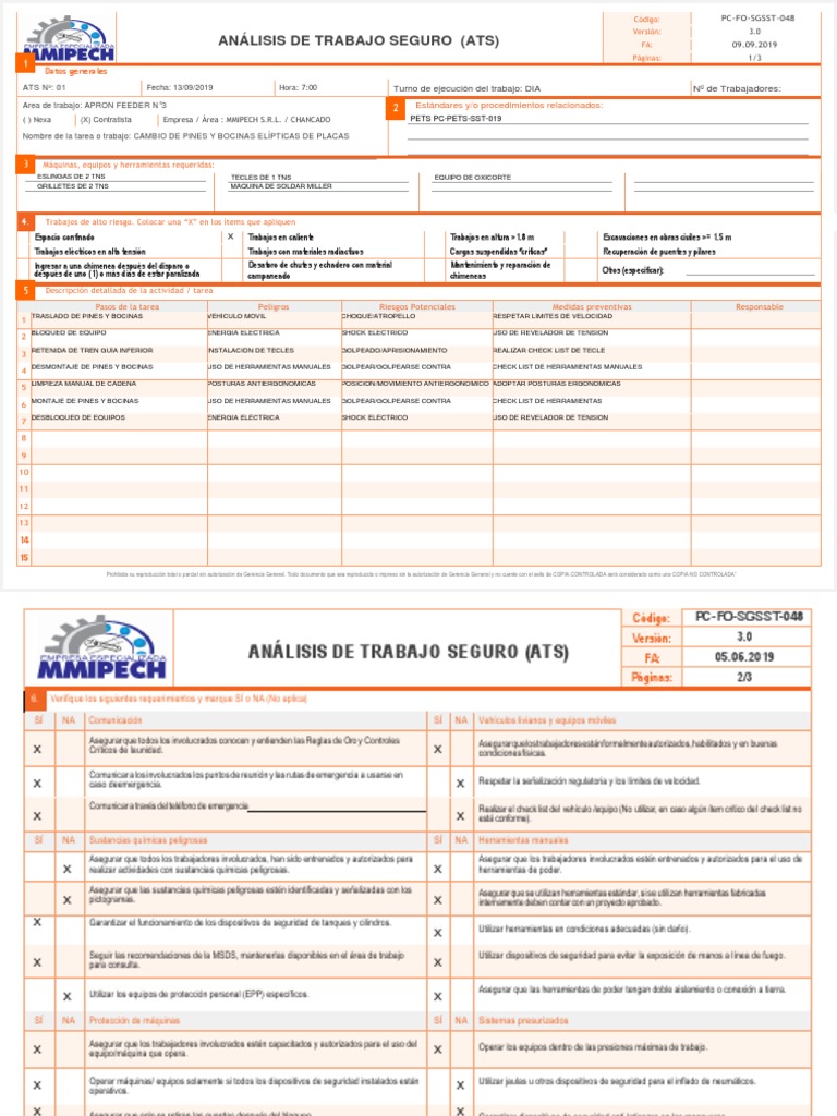 11.modelo-Pc-Fo-Sgsst-048 Ats | PDF 11.modelo-Pc-Fo-Sgsst-048 Ats | PDF