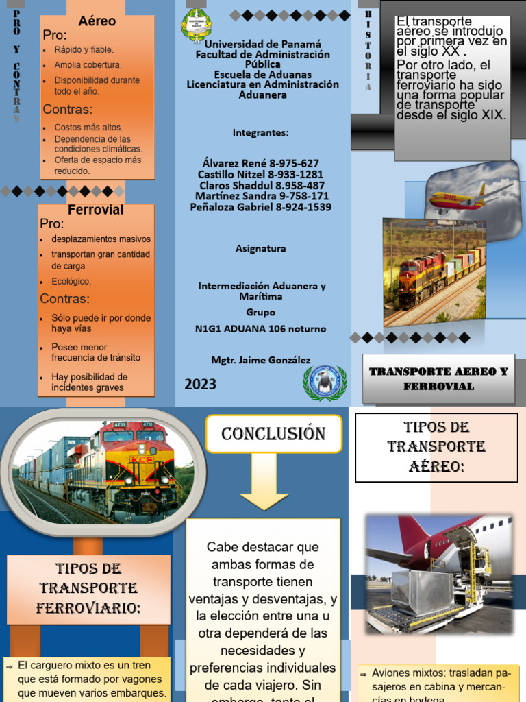 Brochure | PDF | Transporte | Tren
