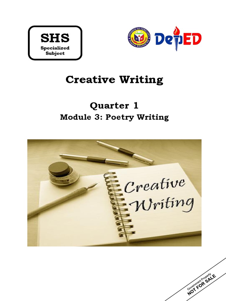3 - Q1 Creative Writing | PDF | Poetry | Metre (Poetry)