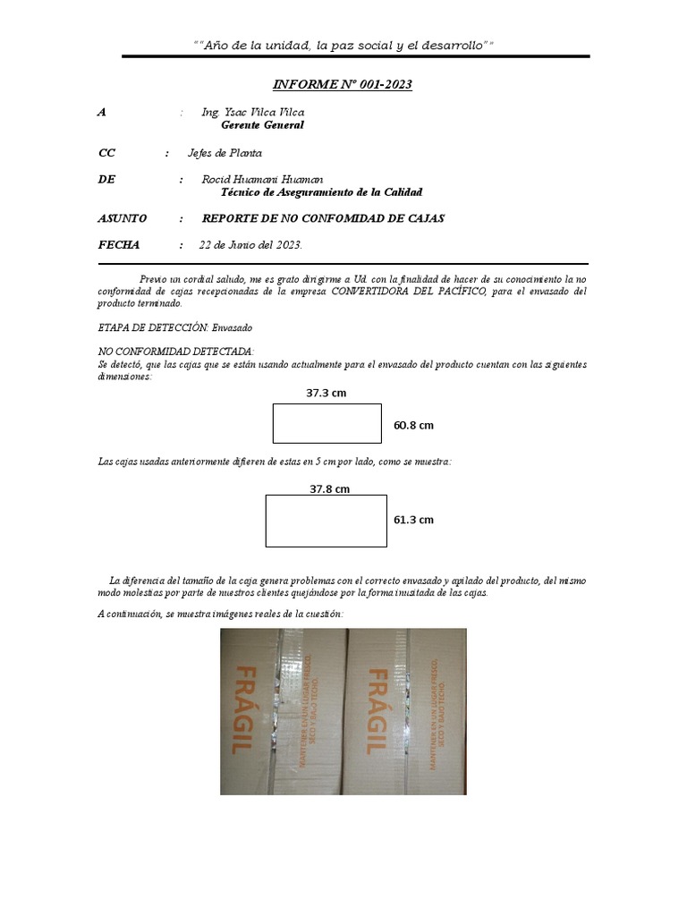 Informe #001 Tac | PDF