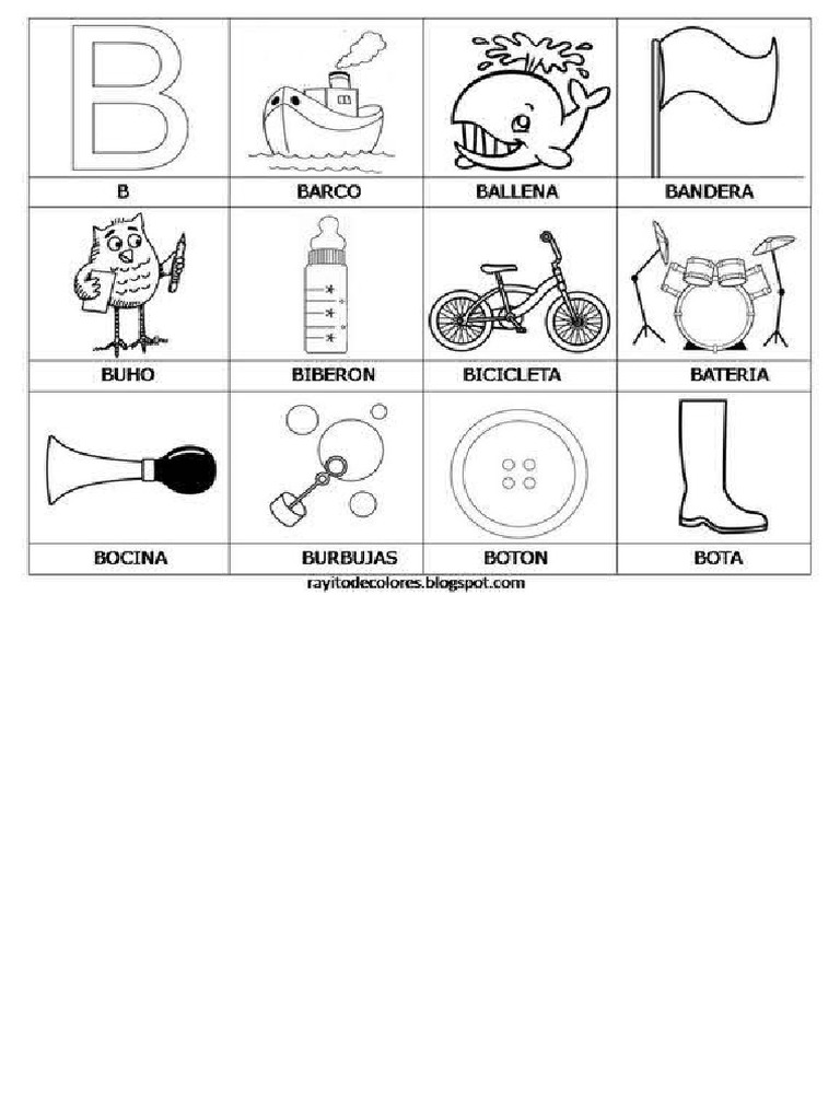 Palabras Con b | PDF