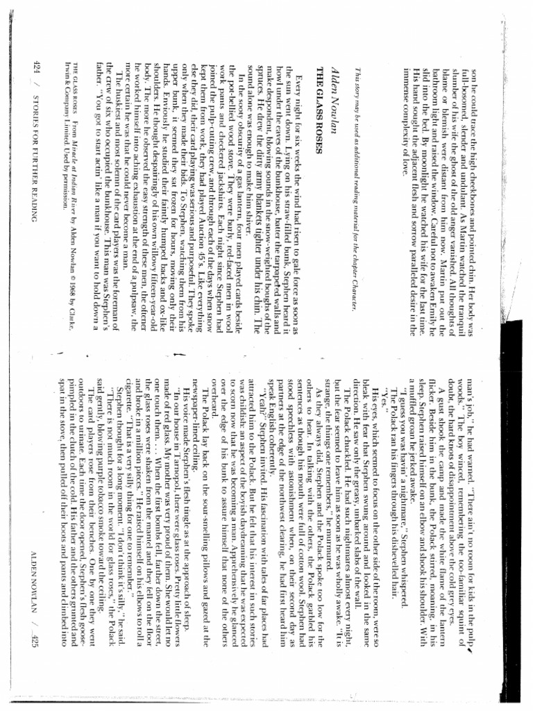 The Glass Roses | PDF