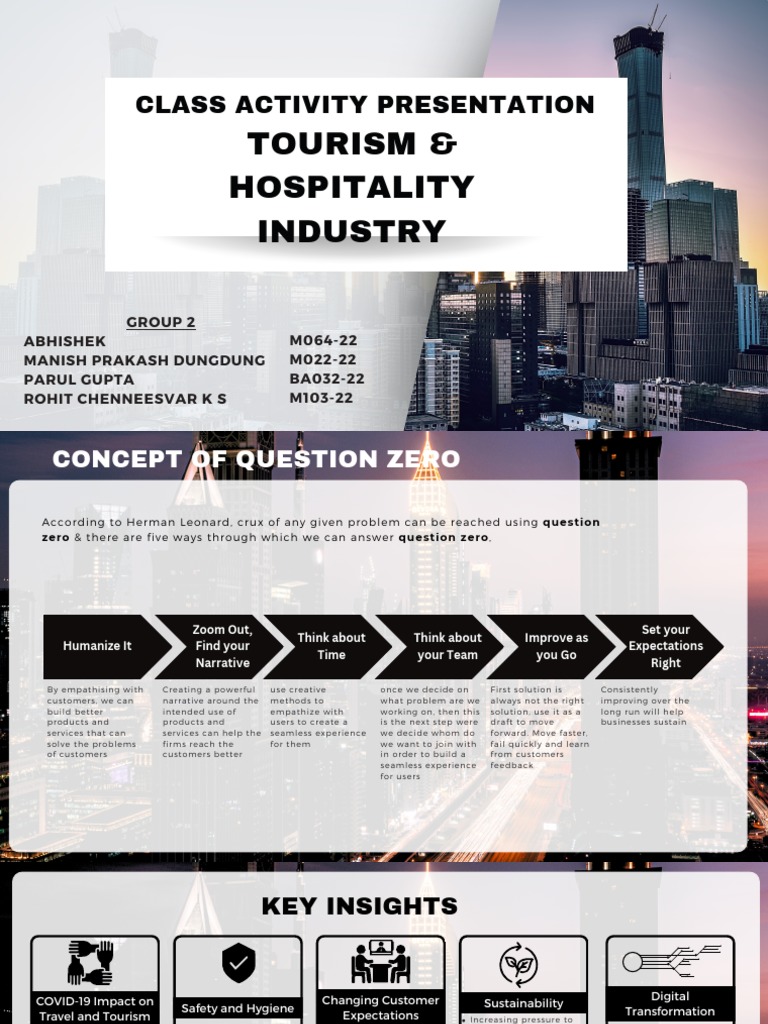 Grey Modern Professional Business Project Presentation | PDF | Tourism ...