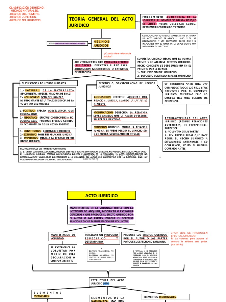 Esquema de Acto Juridico | PDF | Consentimiento | Ciencias Políticas