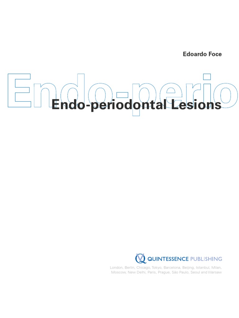 Endo-Periodontal Lesions Guide | PDF | Science & Mathematics