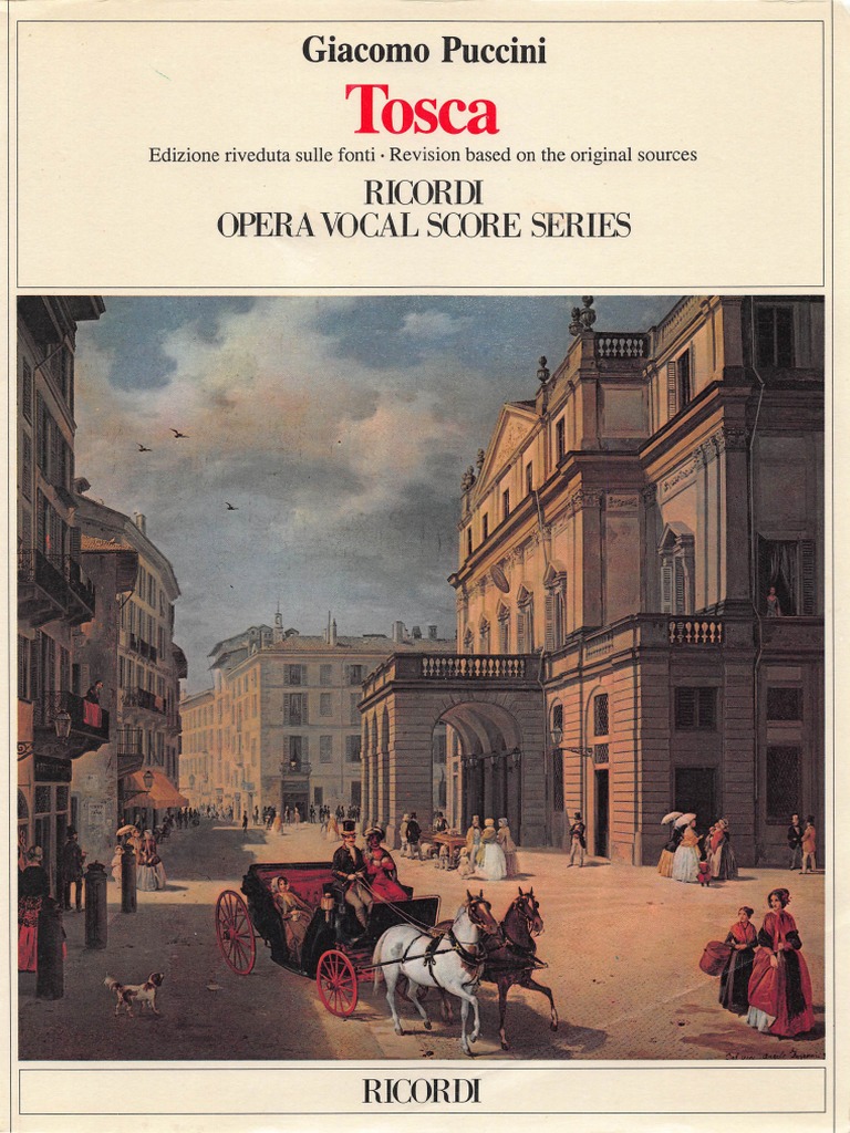 Tosca (Ricordi Critical Edition) | PDF