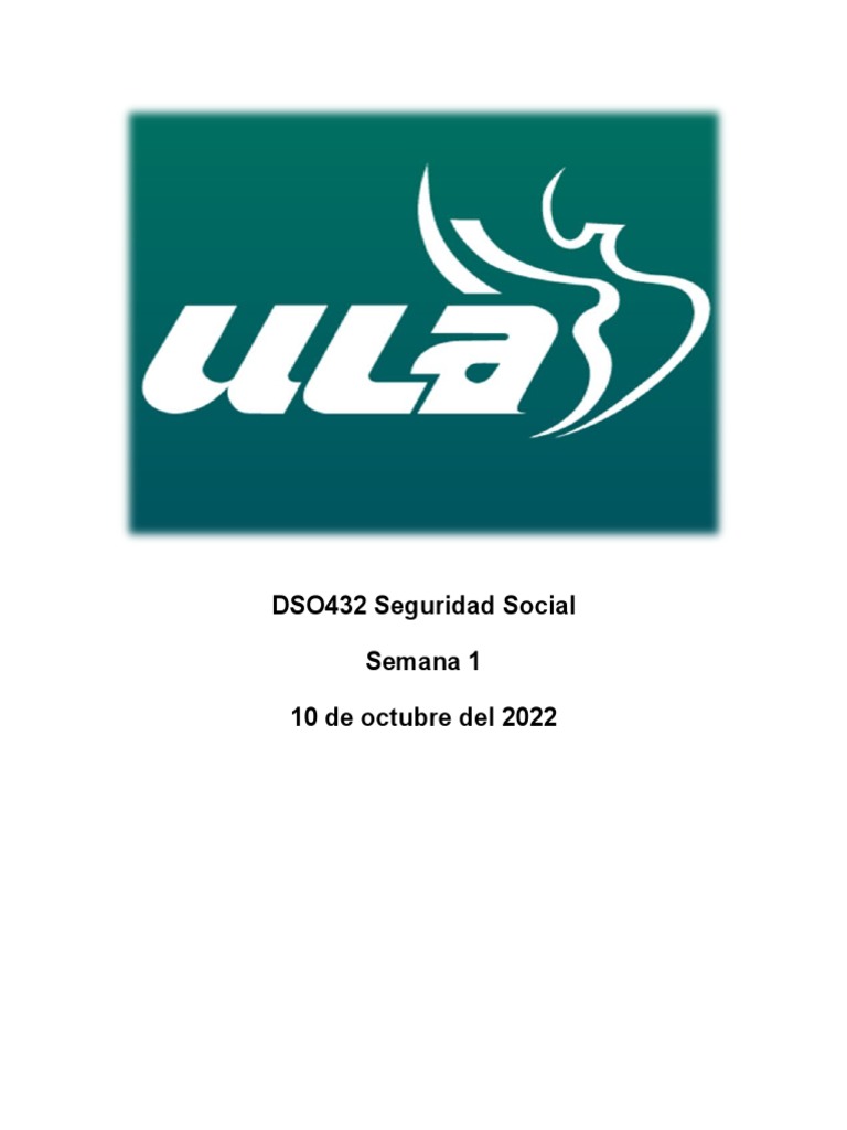 PP - A1 - Seguridad Social | PDF