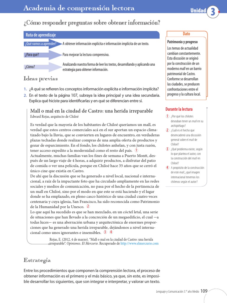 ¿Cómo Responder Preguntas Sobre Obtener Información?: Ideas Previas ...
