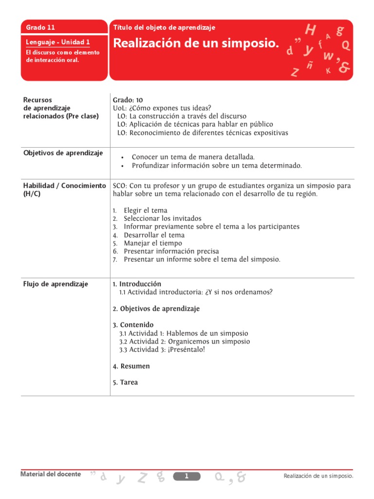 El Simposio | PDF | Aprendizaje | Evaluación