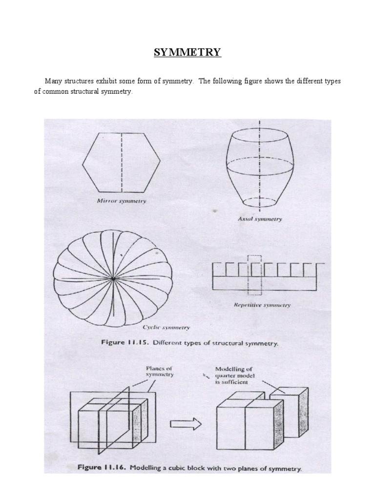 Symmetry Full | PDF | Symmetry | Geometry