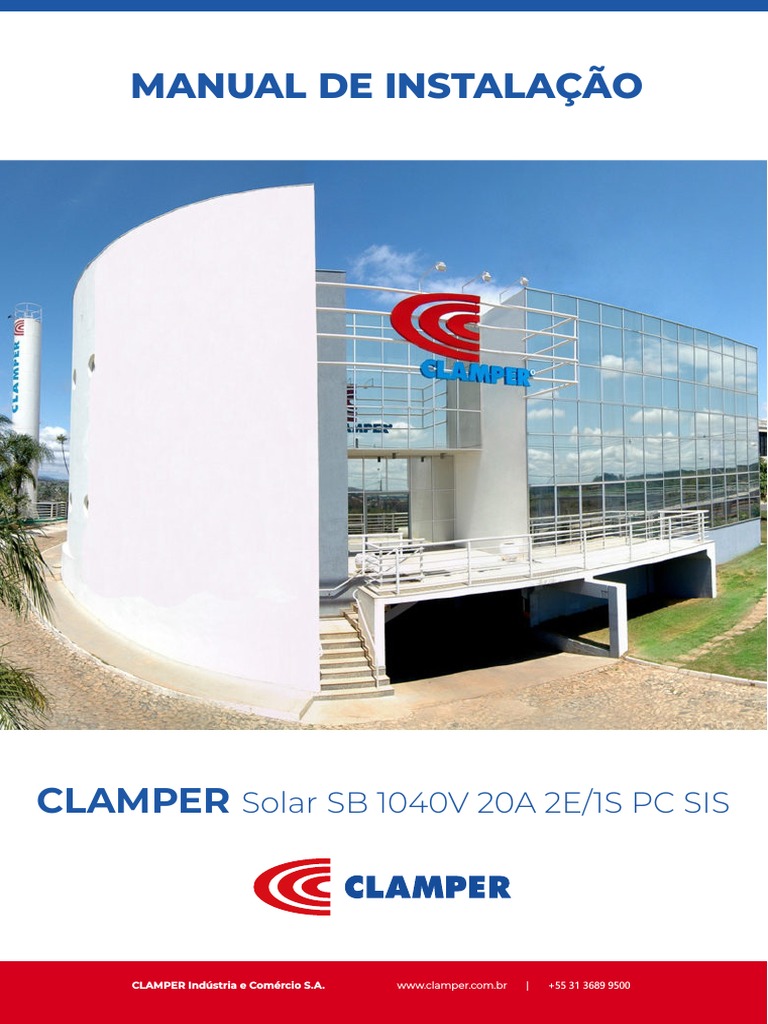 Manual - Clamper 1040V 2E-1S - Sem Chave | PDF | Relâmpago