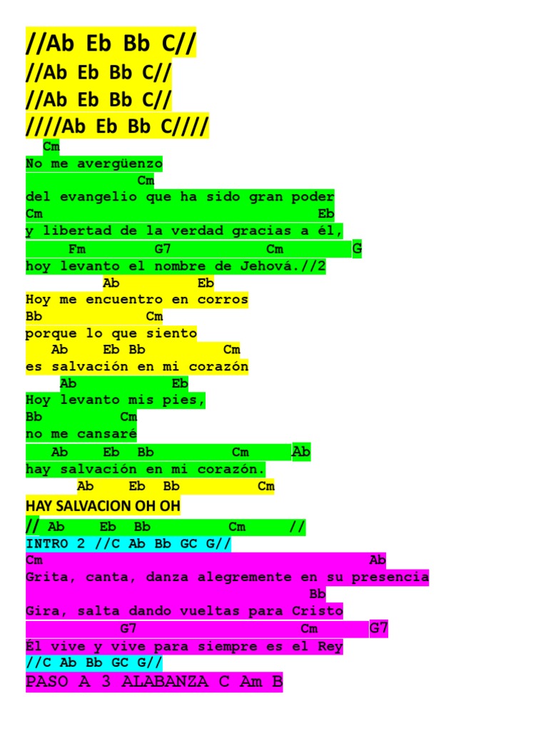 Bueno Es Dios Gritya Canta Danza Yo Tengo Gozo | PDF