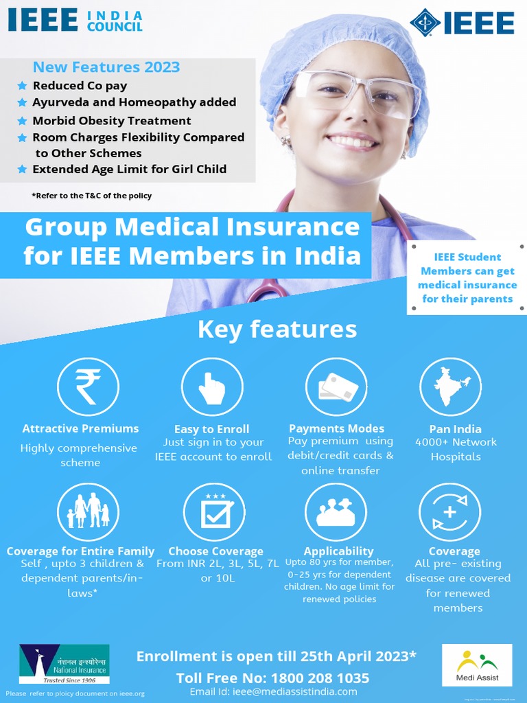 IEEE Group Medical Insurance 2023 | PDF