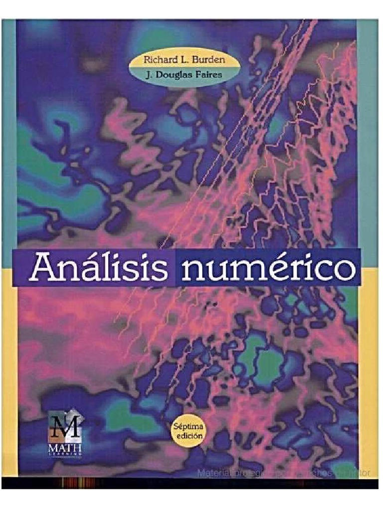 Analisis Numerico Richard L Burden 7ma | PDF Analisis Numerico Richard L Burden 7ma | PDF