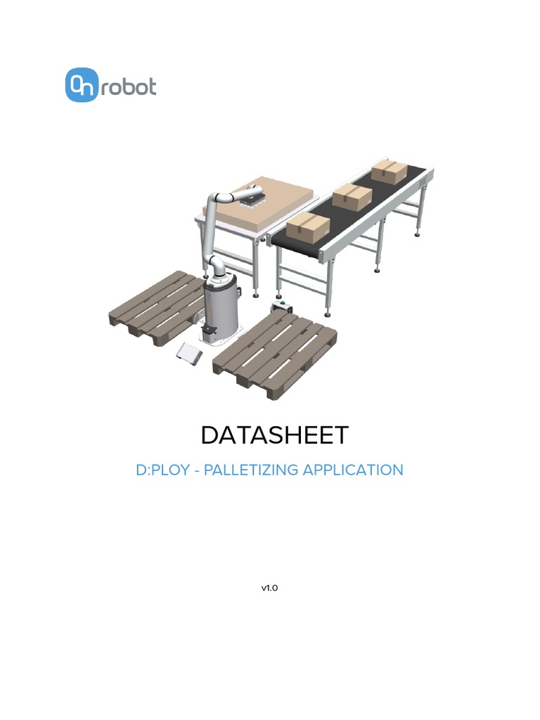 Datasheet D PLOY - Palletizing Application v1.0 EN | PDF | Manufactured ...
