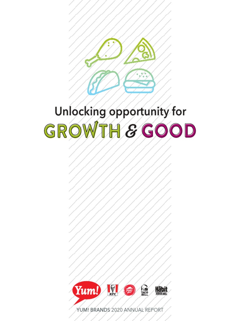 Yum Brands 2020 Annual Report Pdf Proxy Voting Brand