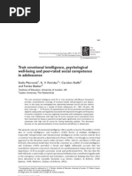 TEIQue-SF Scoring Key