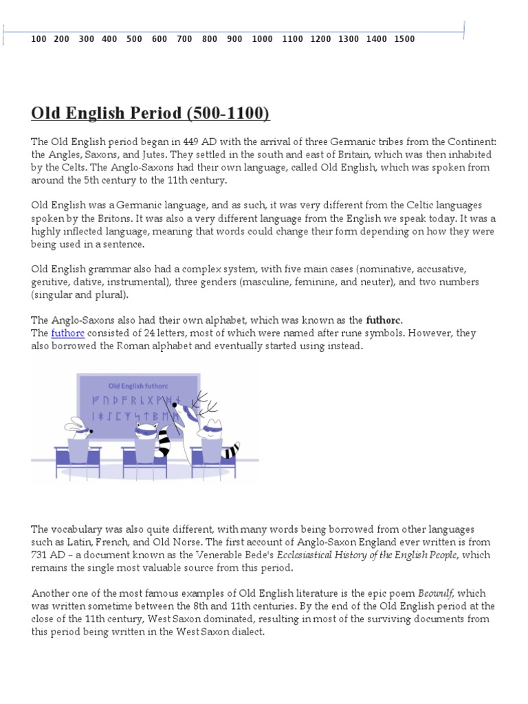 language changes over the years | PDF | English Language | Linguistics