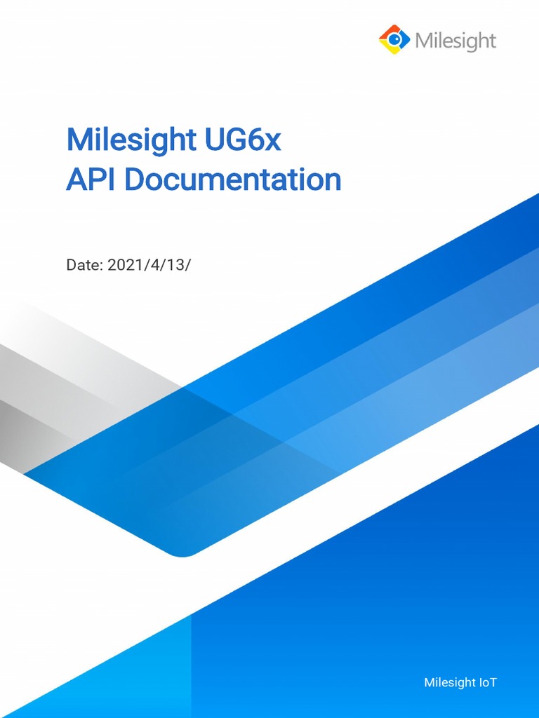Milesight Gateway API Documentation | PDF | String (Computer Science) | Json