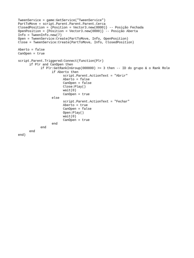Portão Script | PDF