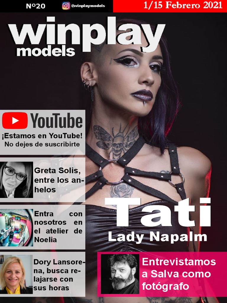 Revista Winplay Models 1 15 Febrero 21 | PDF