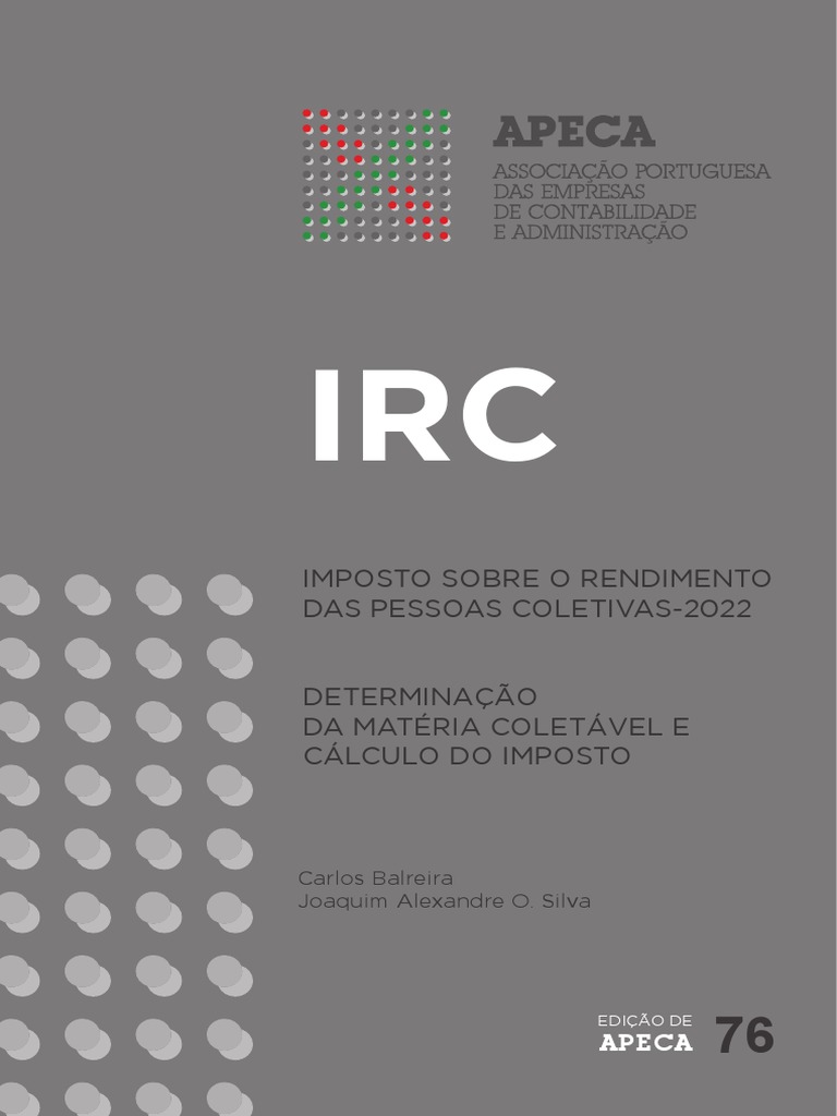Livro IRC 2023 | PDF | Contabilidade | Imposto de Renda