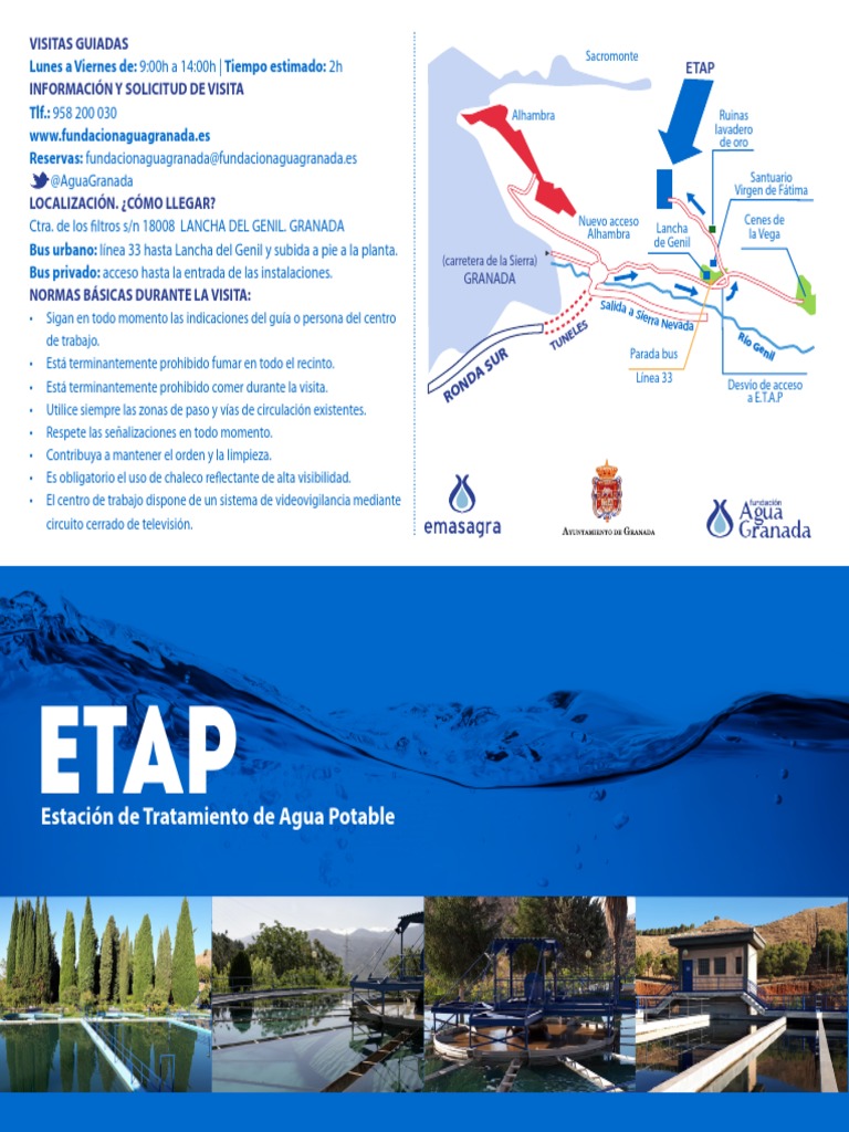 Visitas a la ETAP Lancha del Genil | PDF | Agua | Granada