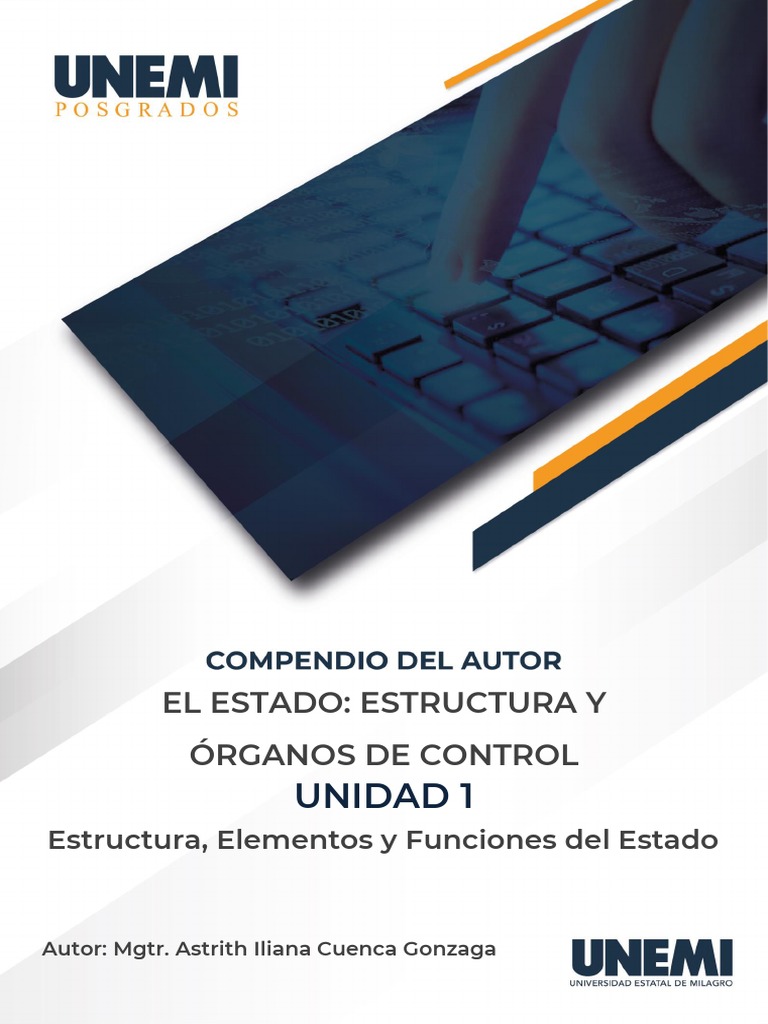 C-U1-El Estado - Estructura y Órganos de Control | PDF | Estado (política) | Ecuador