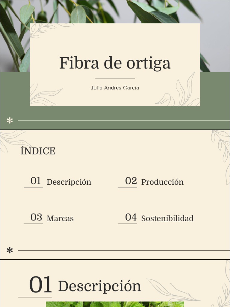 La Fibra de Ortiga | PDF