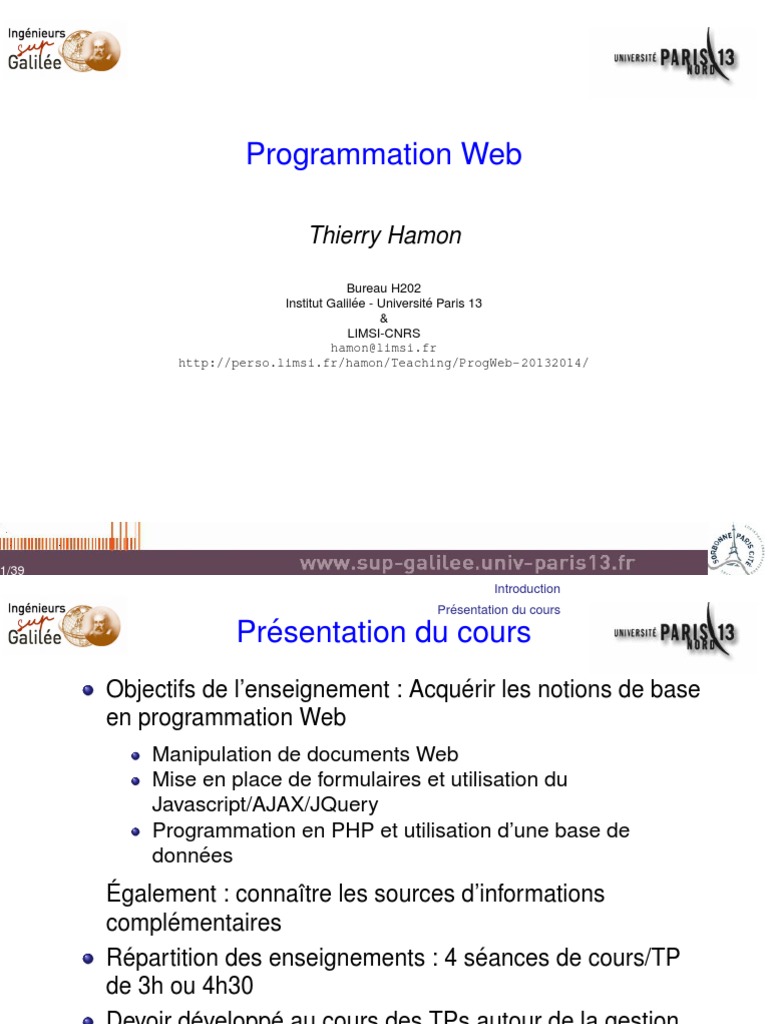 Cours Gratuit - Com Id 10443 | PDF | XML | Cookie (informatique)