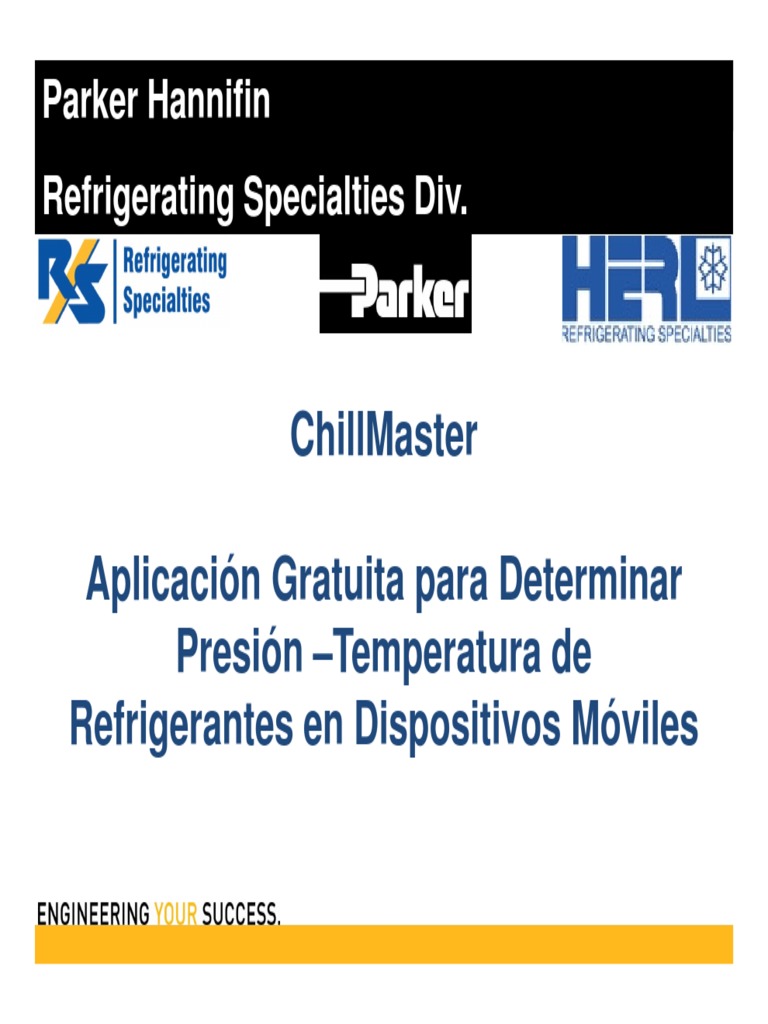 P y T Parker ChillMaster | PDF