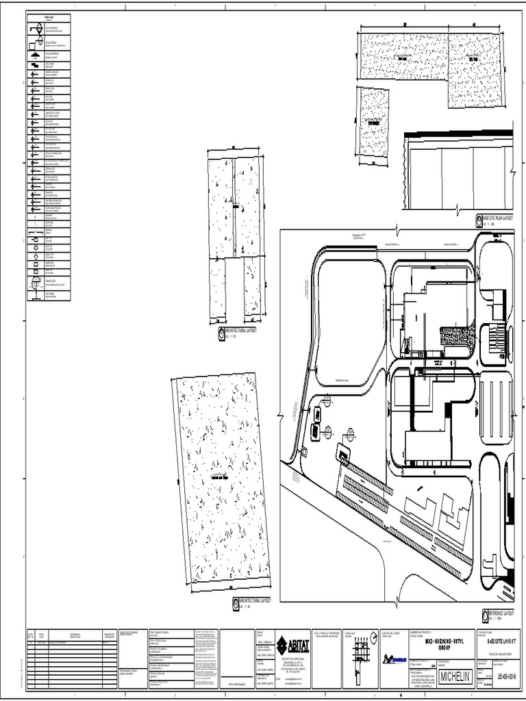 Michelin: B450 Site Plan Layout | PDF