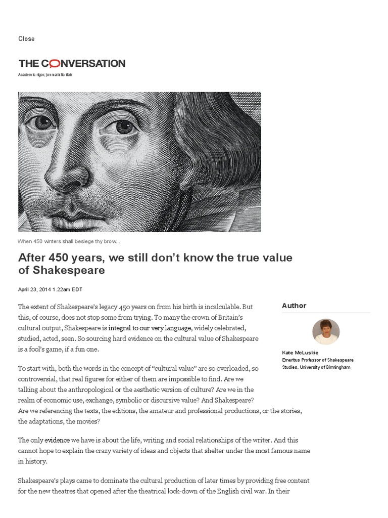 Article After 450 Years, We Still Don't Know The True Value of ...