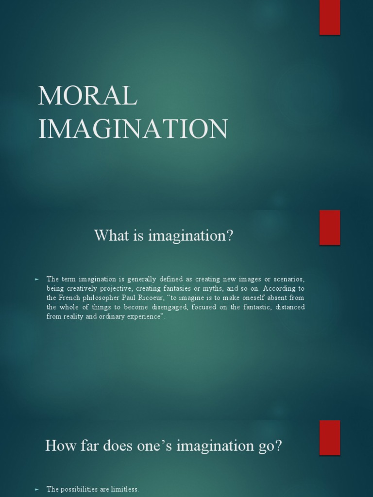 Moral Imagination | PDF | Imagination