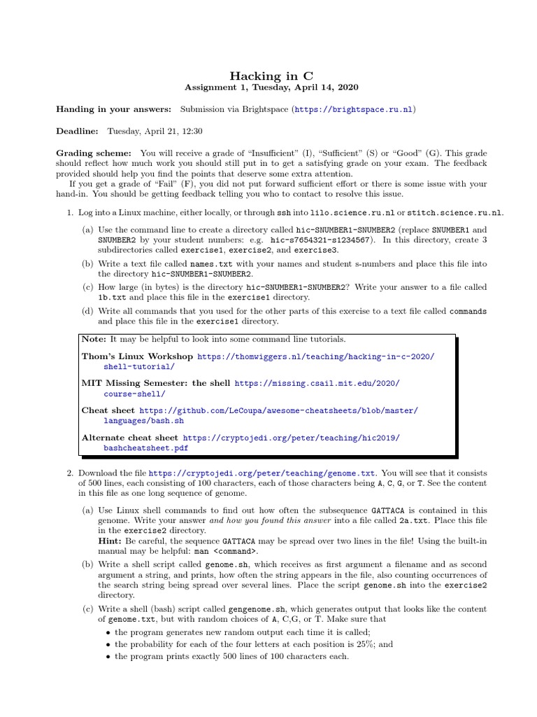 Assignment 1 | PDF | Computer File | Integer (Computer Science) Assignment 1 | PDF | Computer File | Integer (Computer Science)