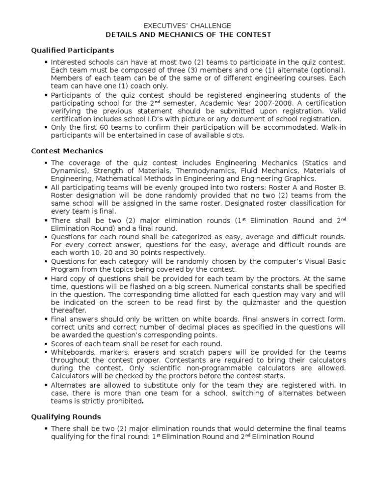 EC Details and Mechanics (2nd Revision) | PDF | Fee | Mail