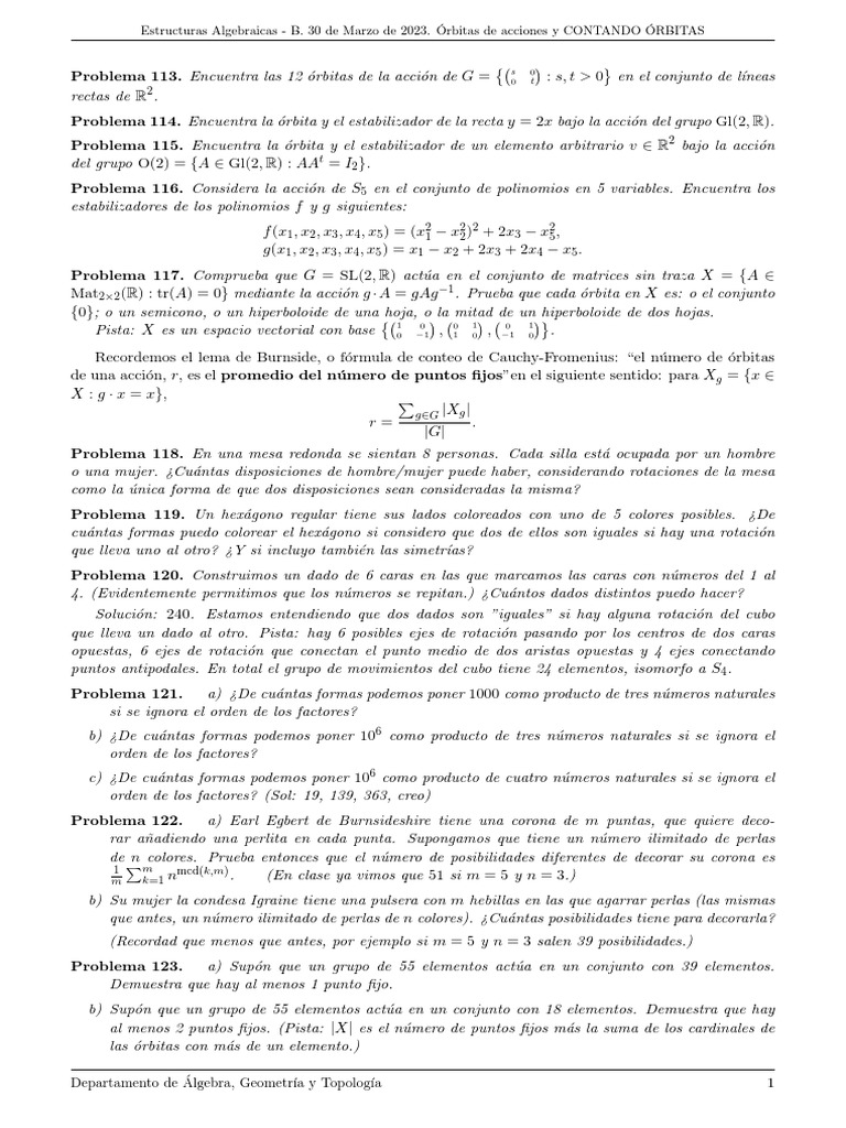 Tema8 - Ejercicios 30marzo2023 | PDF | Análisis matemático | Objetos matemáticos