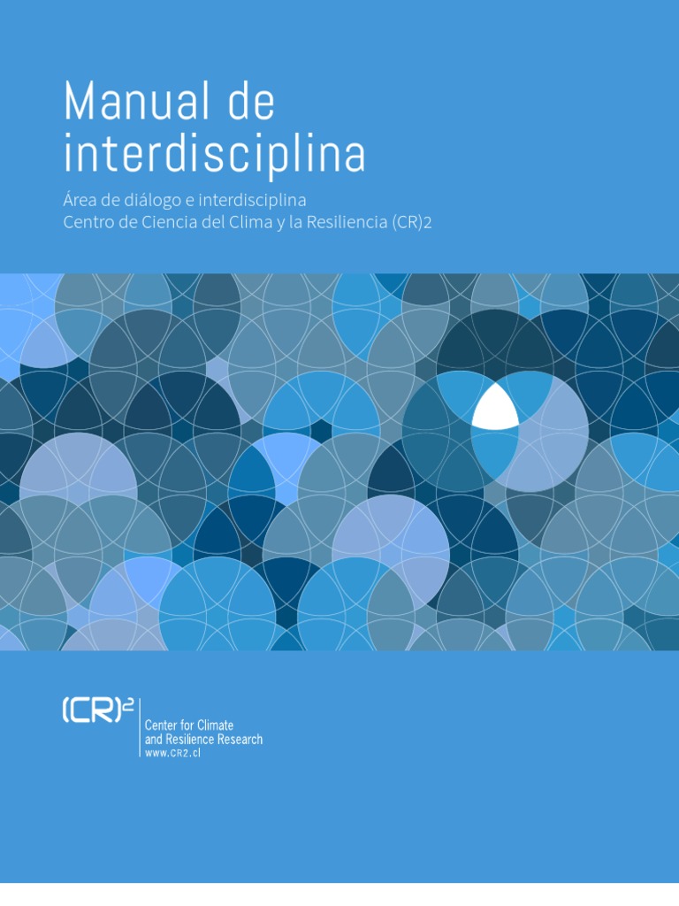 Manual Cr2-Interdisciplina | PDF | Interdisciplinariedad | Conocimiento