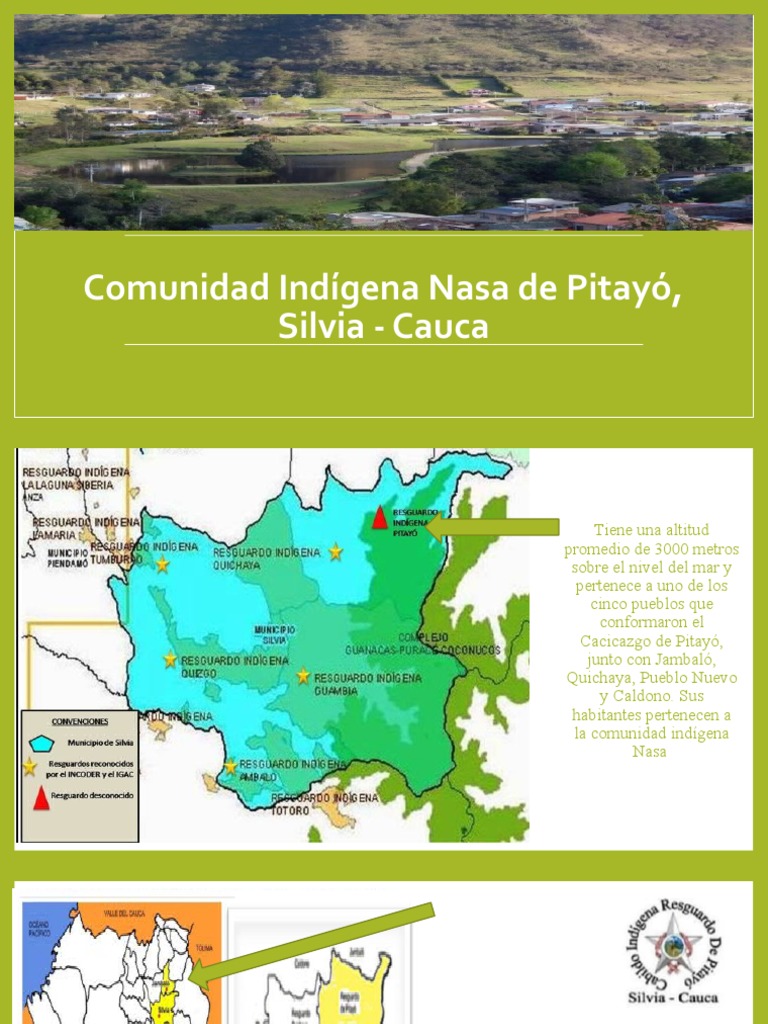 Comunidad Indígena Nasa de Pitayó, Silvia | PDF