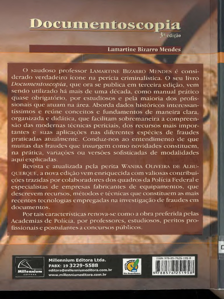 Documentoscopia - Lamartine Bizarro Mendes | Download grátis PDF ...