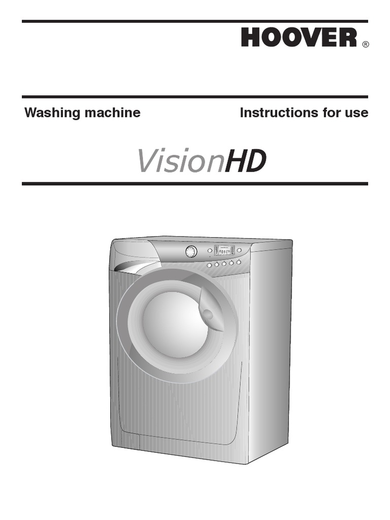 Hoover Washing Machine Manual S | PDF | Ac Power Plugs And Sockets ...