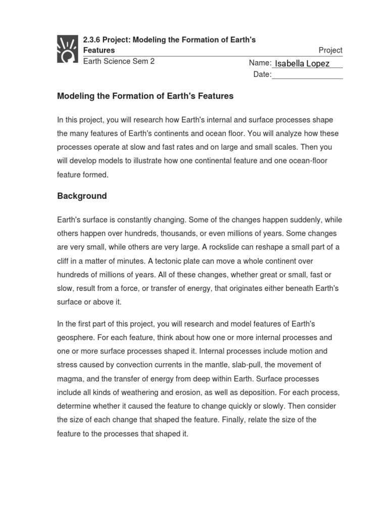 Kami Export - 2.3.6 Project - Modeling The Formation of Earth's ...