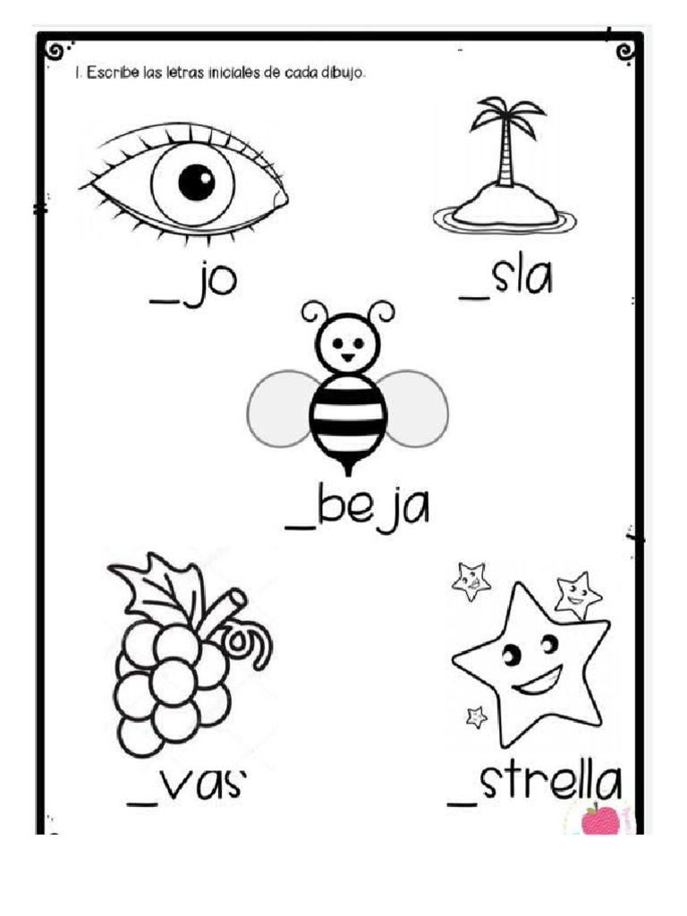 Practica de Las Vocales | PDF