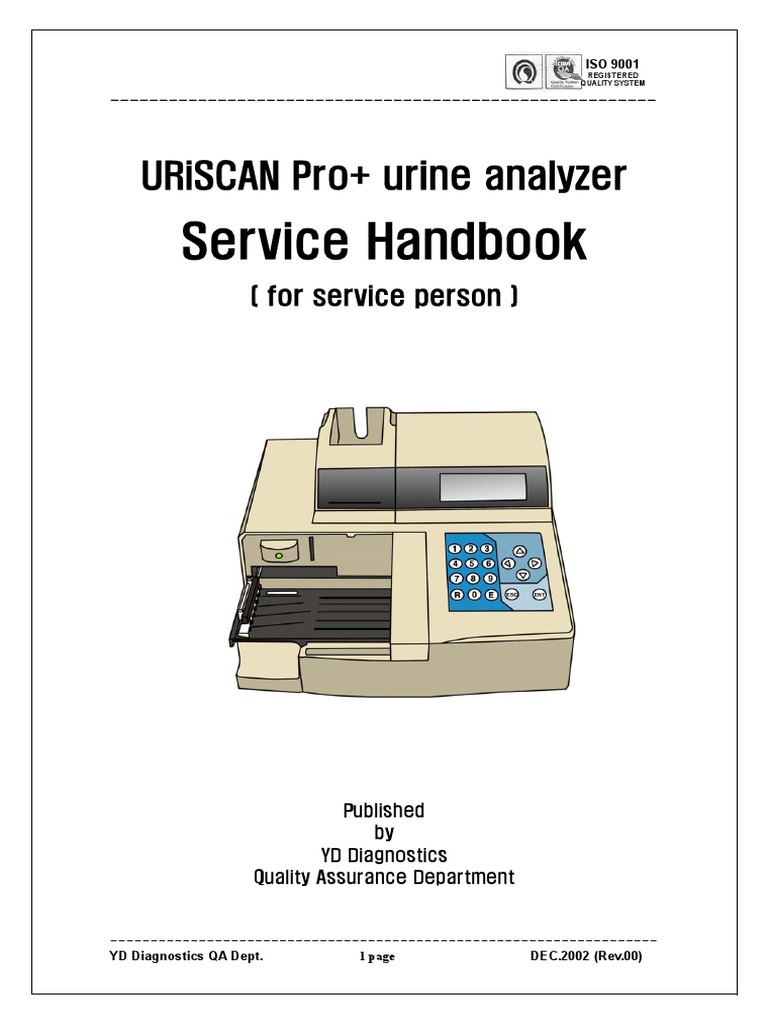 Service Handbook (UriScan Pro) | PDF