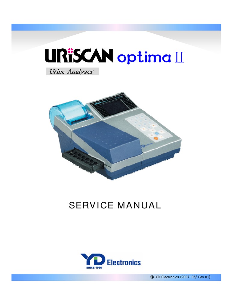 URiSCAN Optima II Service Manual | PDF | Charge Coupled Device ...